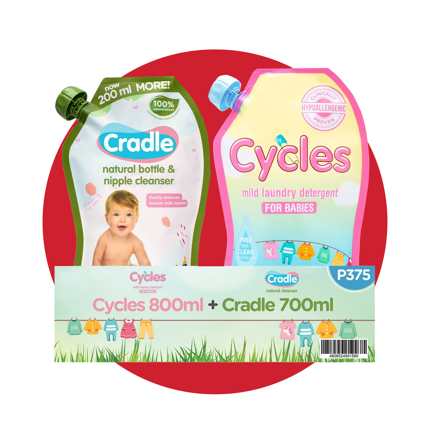 Shop Cycles Natural Cleanser for Babies - Price Offs | Baby Company