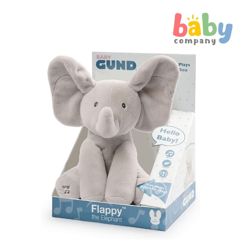 Baby Gund 12" Animated-Flappy The Elephant Toy – Baby Company