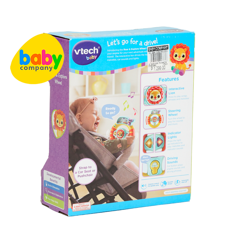 Vtech Roar & Explore Wheel Musical Toy