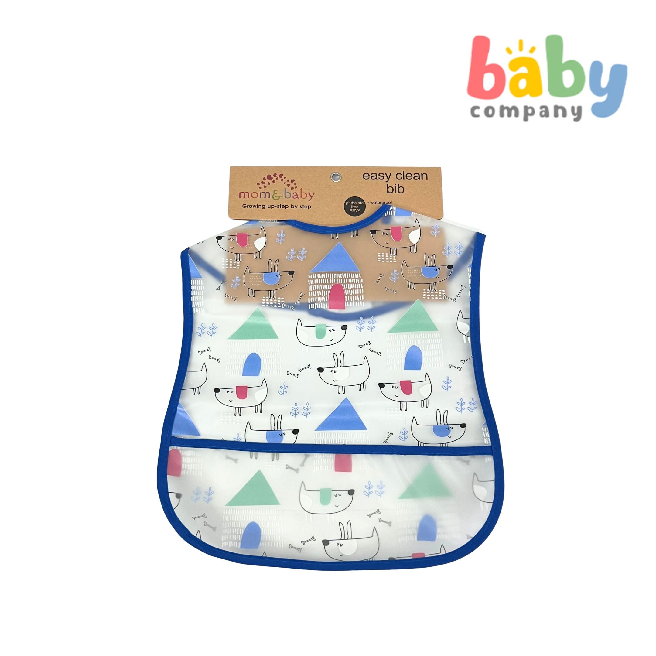 Mom & Baby Easy Clean Bib - Dog
