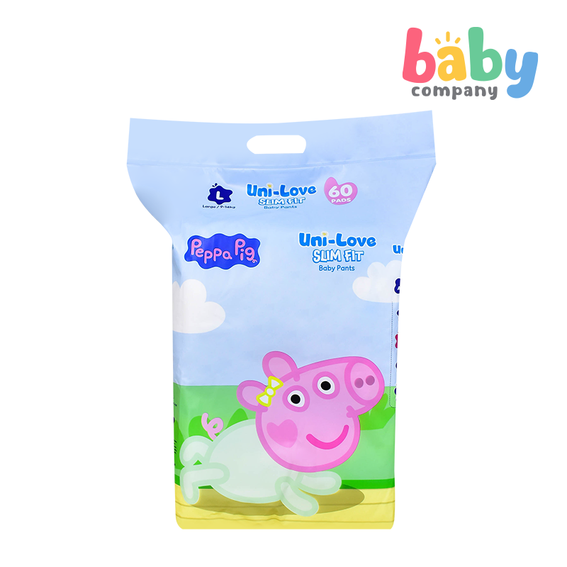 Uni-Love x Peppa Pig Baby Pants Large – 60 Pads