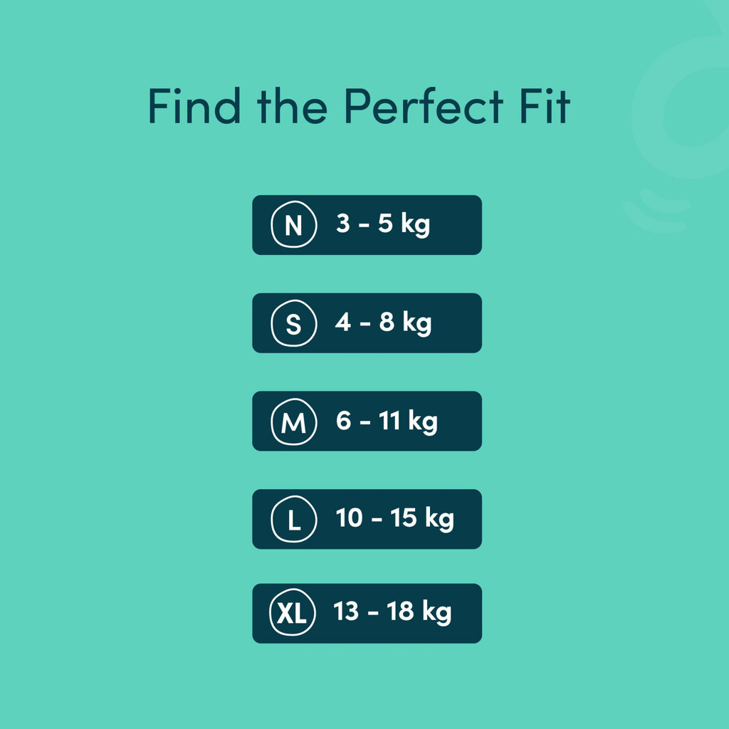 Rascals Tape Diaper Convenience Pack - Newborn, 28 Pads