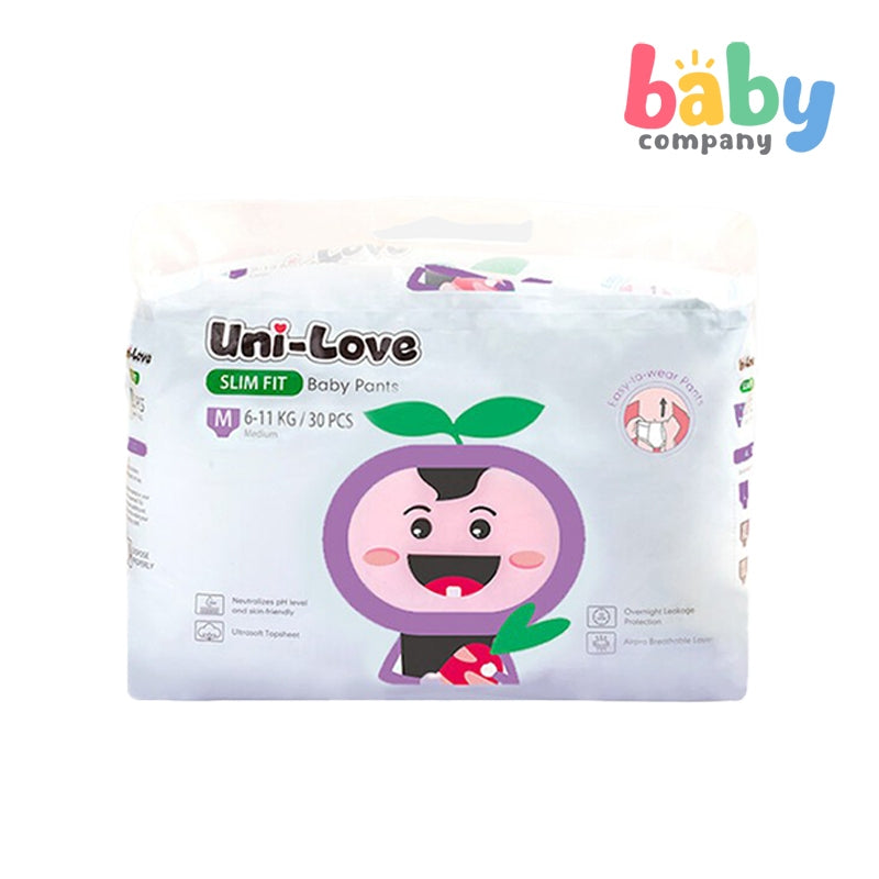 UniLove Slim Fit Baby Pants 30s - Medium Pack of 1 – Baby Company