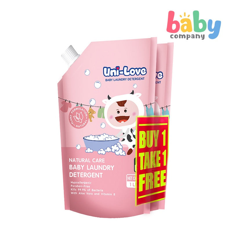 (Buy 1 Take 1) Unilove Laundry Detergent Milk Scent 1L